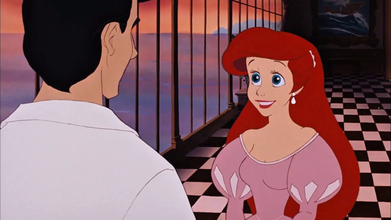 The Little Mermaid (1989) - Dinner scene (but is fixed) - YouTube
