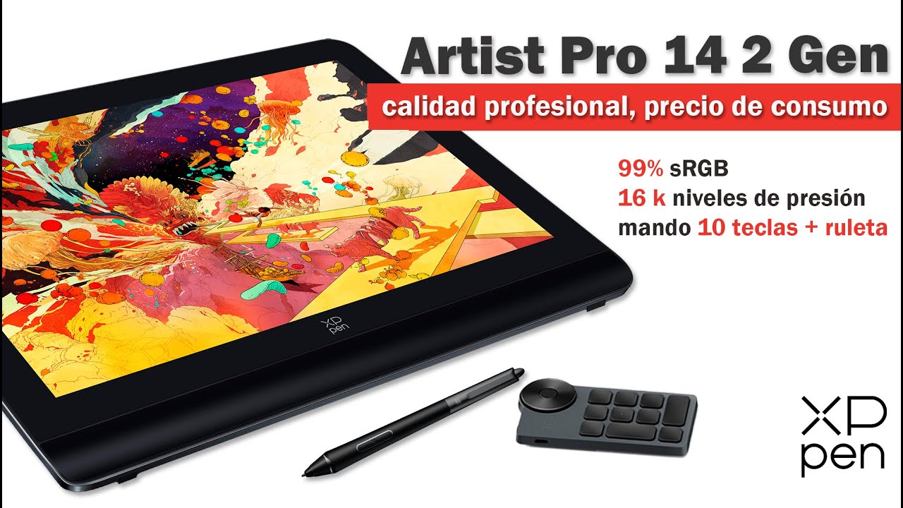 Artist pro 14 2 gen: prestaciones sorprendentes precio reducido - YouTube