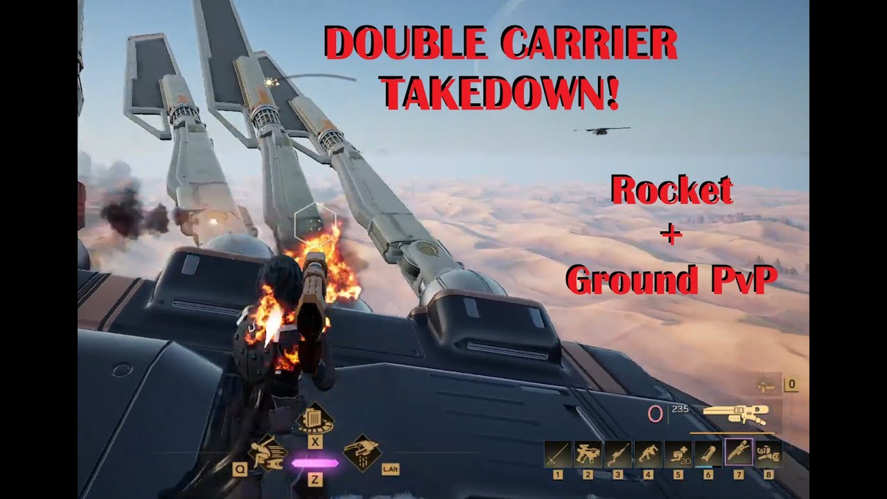 2x Carrier Takedown - Dune Awakening - Chains of Karak - YouTube