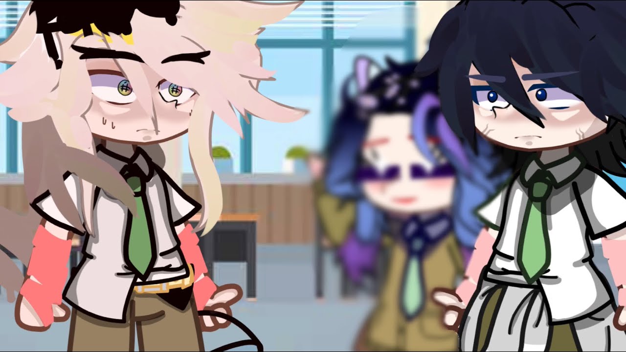 angry percentage💢 || Giyushino || ft. Elsa || KNY gacha - YouTube