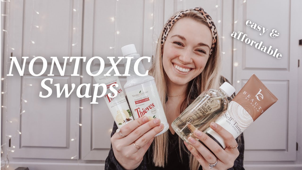 SIMPLEST AND *CHEAPEST* WAY TO GO NONTOXIC // + a FREE guide to do it ...