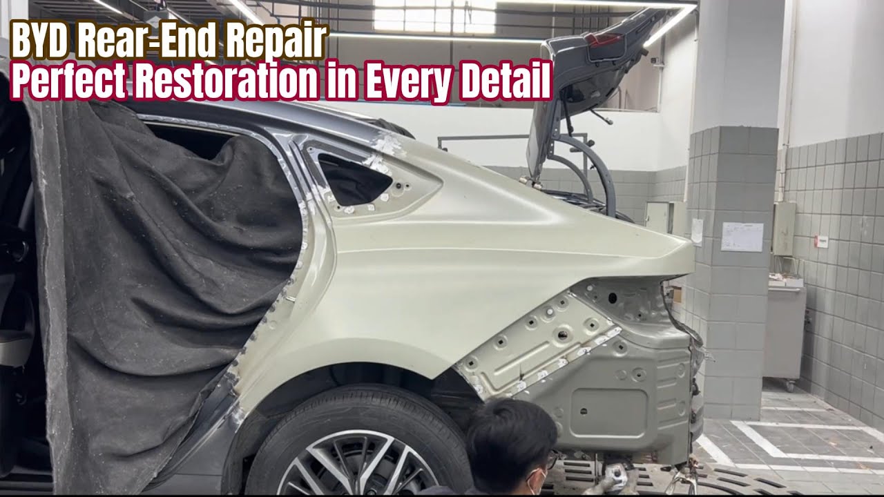 BYD Severe Damage Repair: Meticulous Restoration Process - YouTube