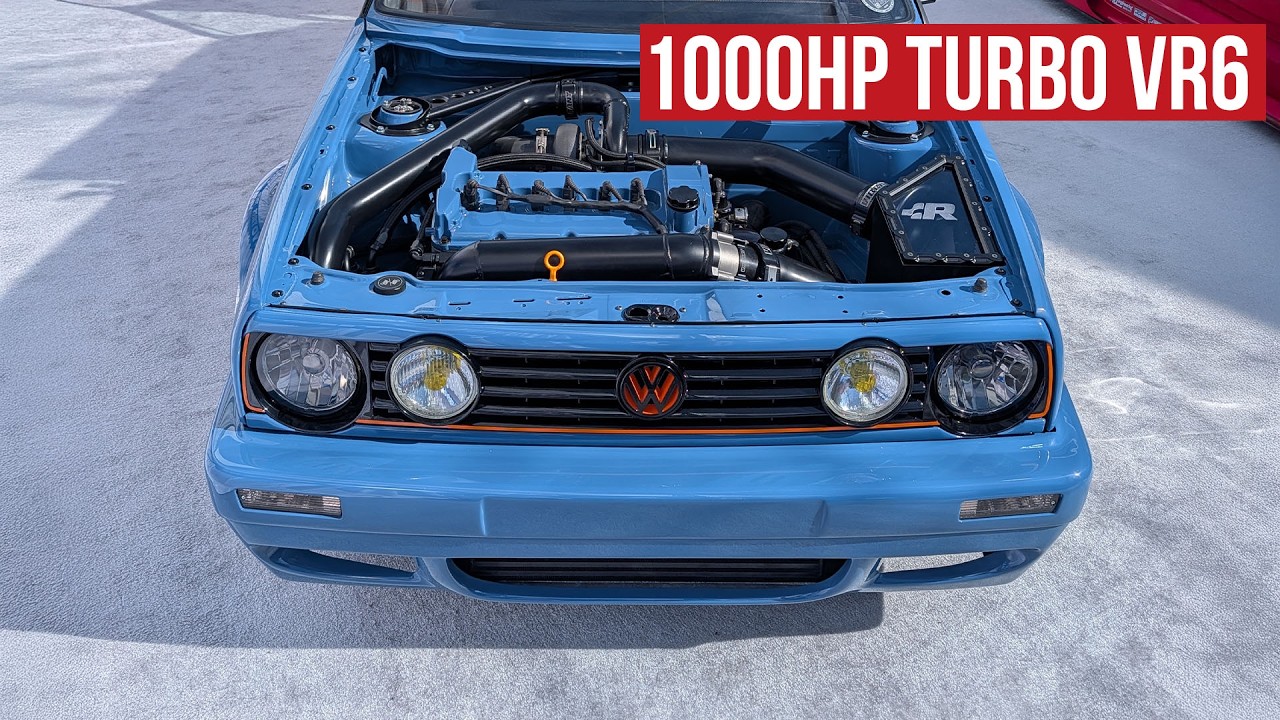 What If The Golf R32 Existed w/ the MK2? This AWD VR6-Swapped Golf ...