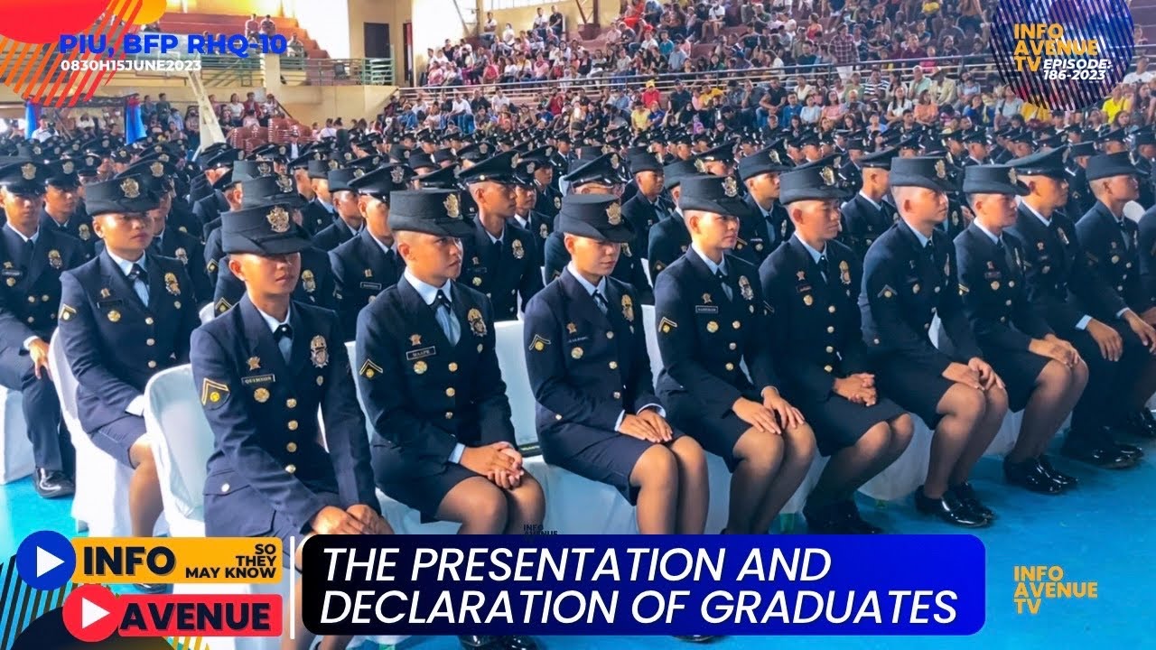 Graduation Ceremony of Fire Basic Recruit Course Class Manalipud 2023 ...
