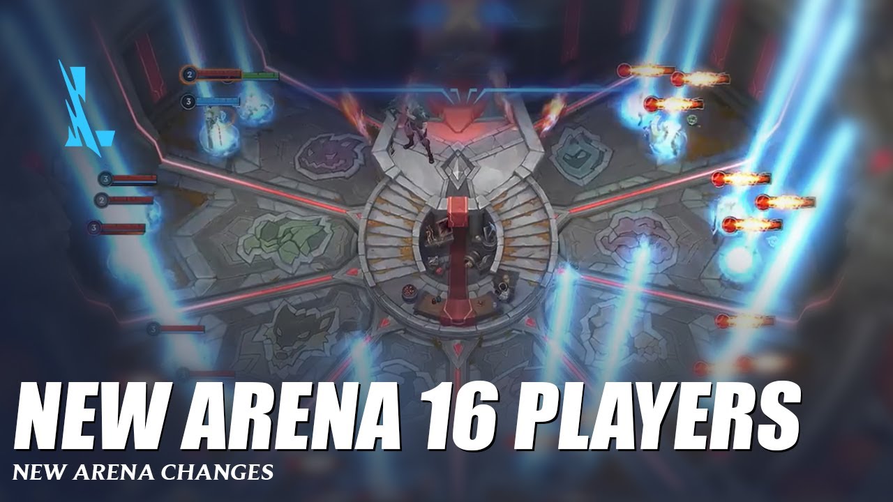 New Arena Update up to 16 Players - Wild Rift - YouTube