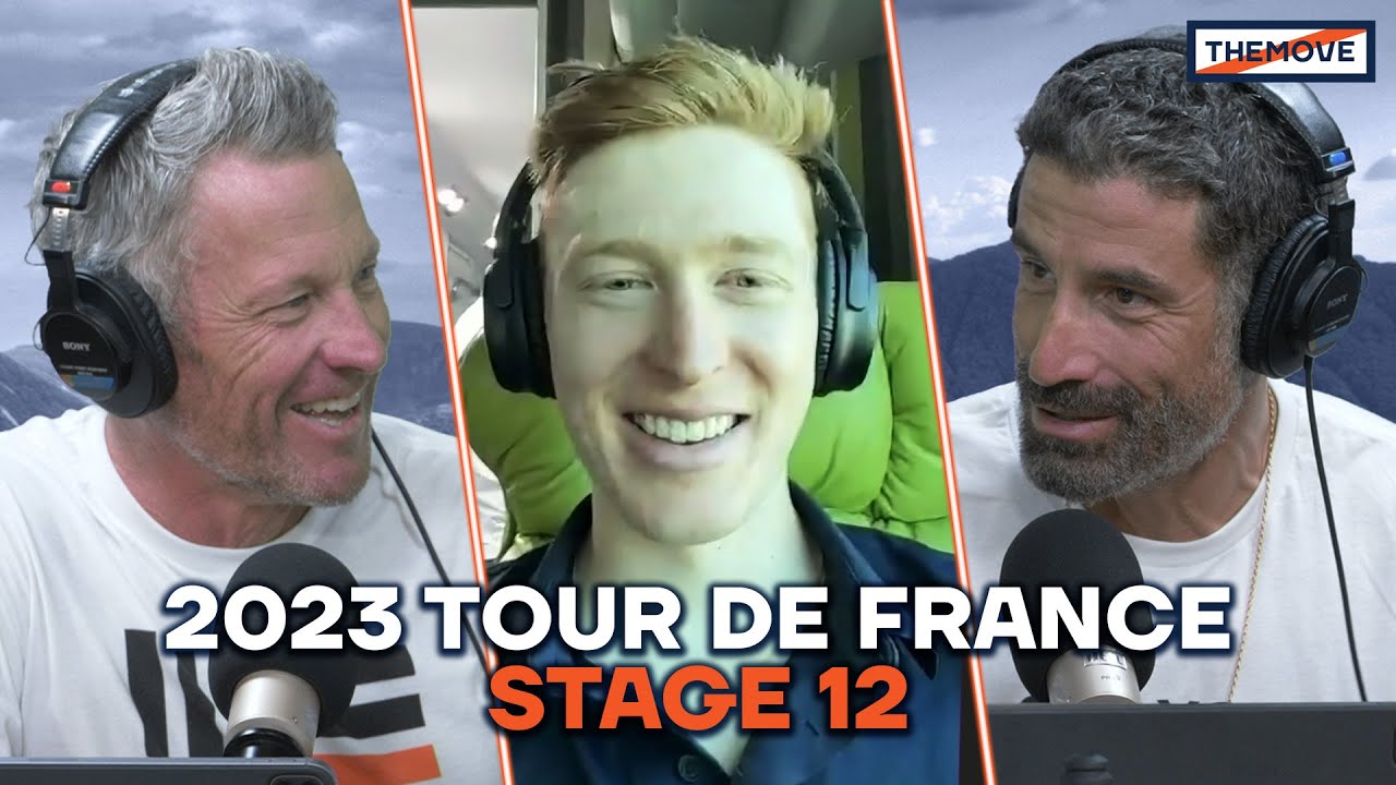 THEMOVE: 2023 Tour de France Stage 12 ft. Matteo Jorgenson - YouTube