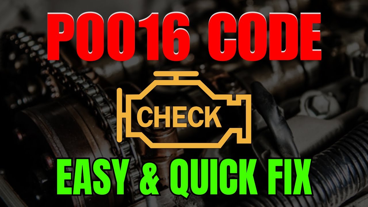 P0016 CODE : Camshaft Position Correlation Fix || - YouTube