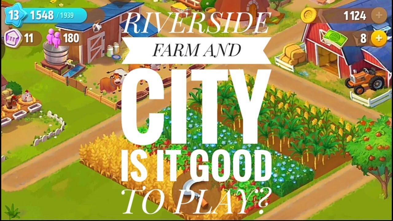 Riverside Farm and City, New Farming game by Vasily Fomin Game play ...