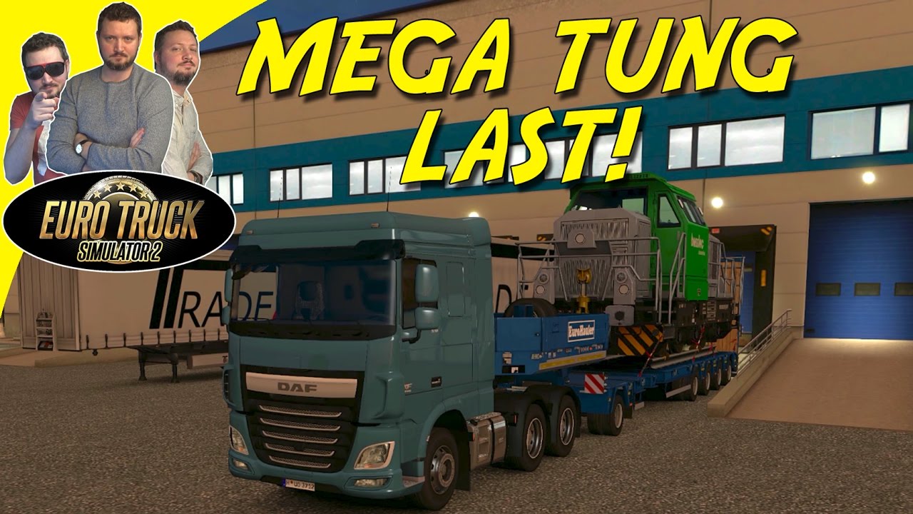 MEGA TUNG LAST! - Euro Truck Simulator 2 Dansk Heavy Cargo Pack DLC ...
