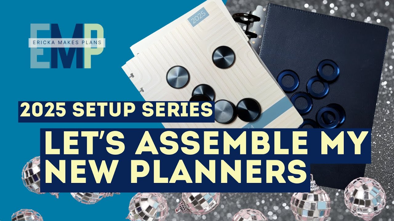 2025 Setup Series | Assembling Planners & December Discussion - YouTube