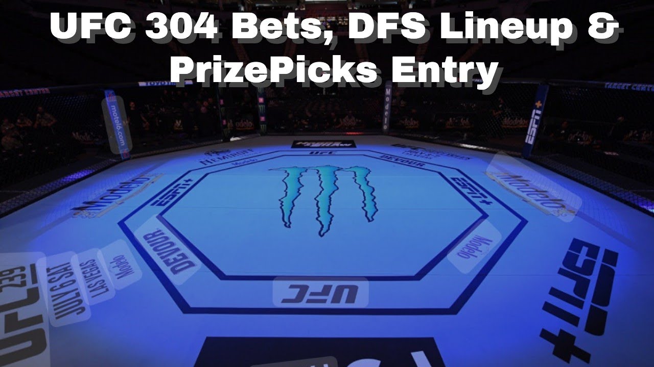 UFC 304 Bets, DFS Lineup & PrizePicks Entry with Wade - YouTube