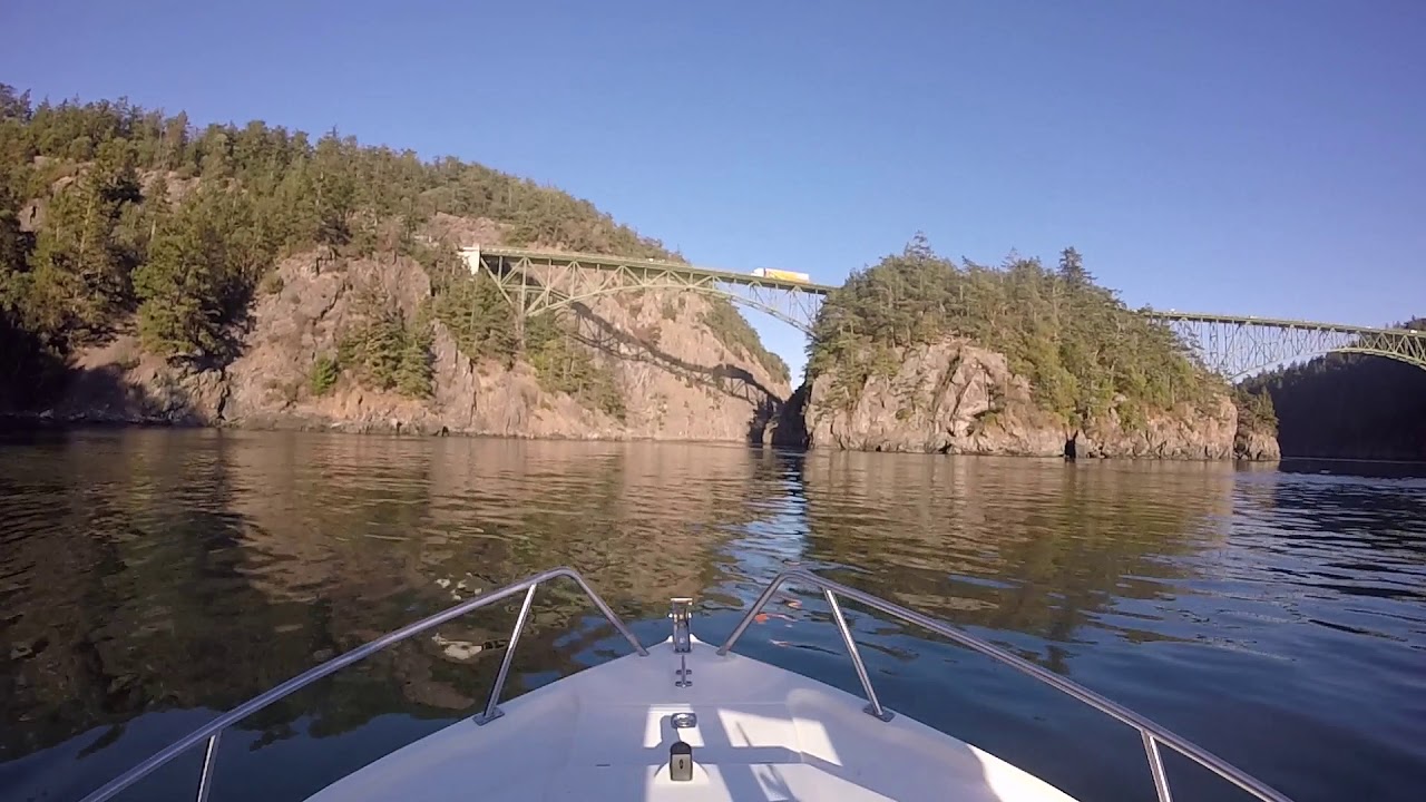 Canoe Pass, Fidalgo Island, WA - YouTube