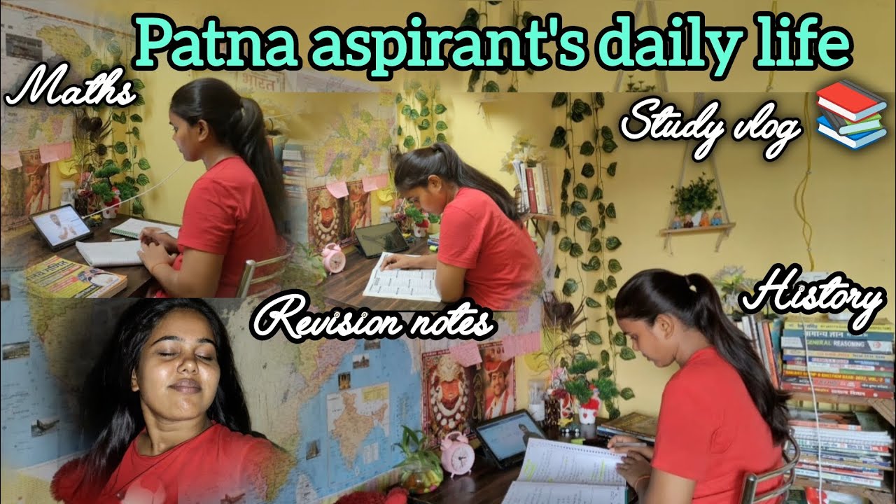 PATNA ASPIRANT'S DAILY Life 🌼💫 study & cooking with me 🍝💯 @Aashwi ...