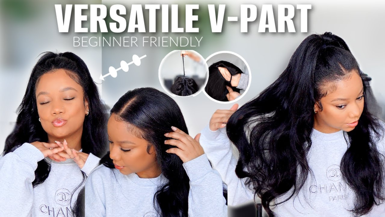 🔥MUST WATCH...It's Giving NATURAL! Beginner Friendly Drawstring V-Part ...