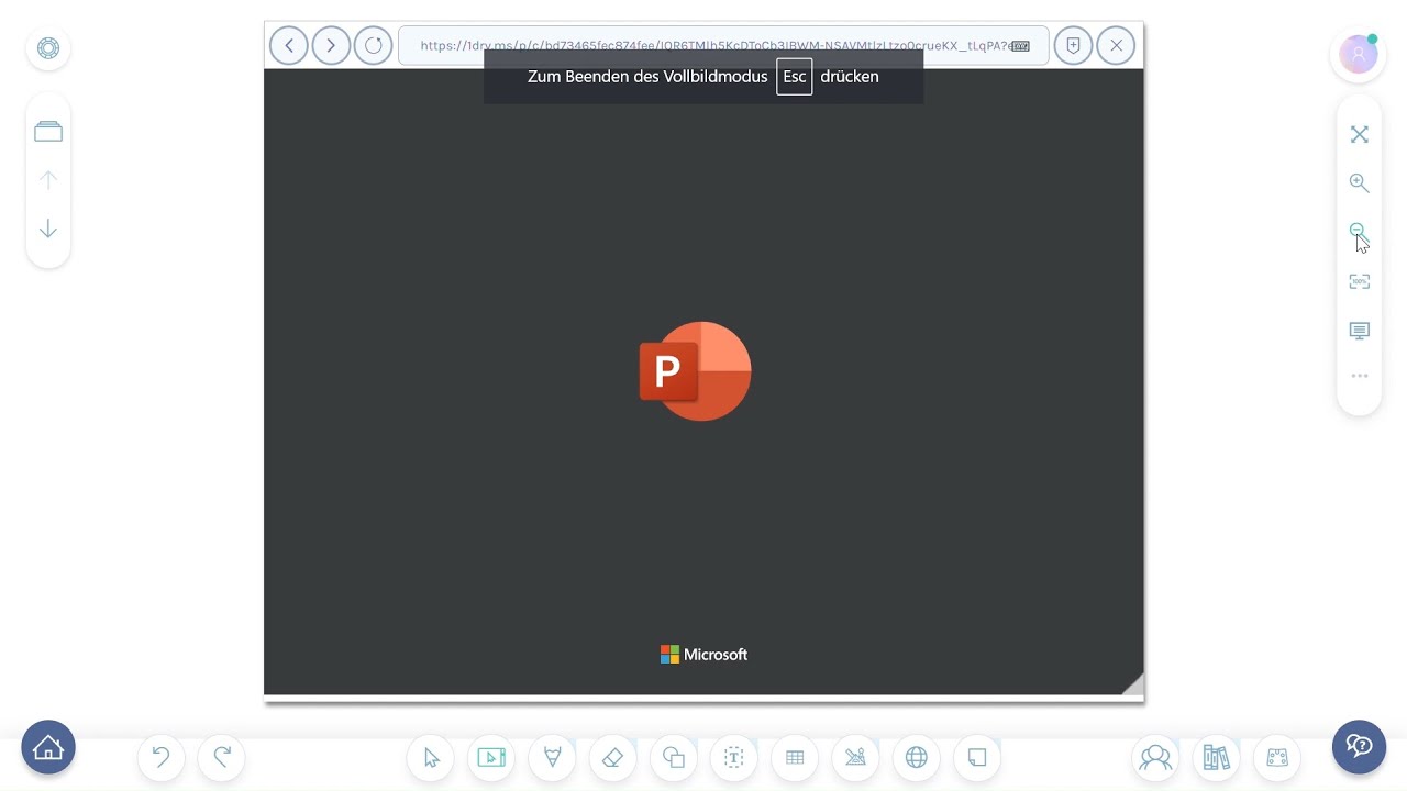 DE Einbetten einer PowerPoint Präsentation in i3LEARNHUB - YouTube