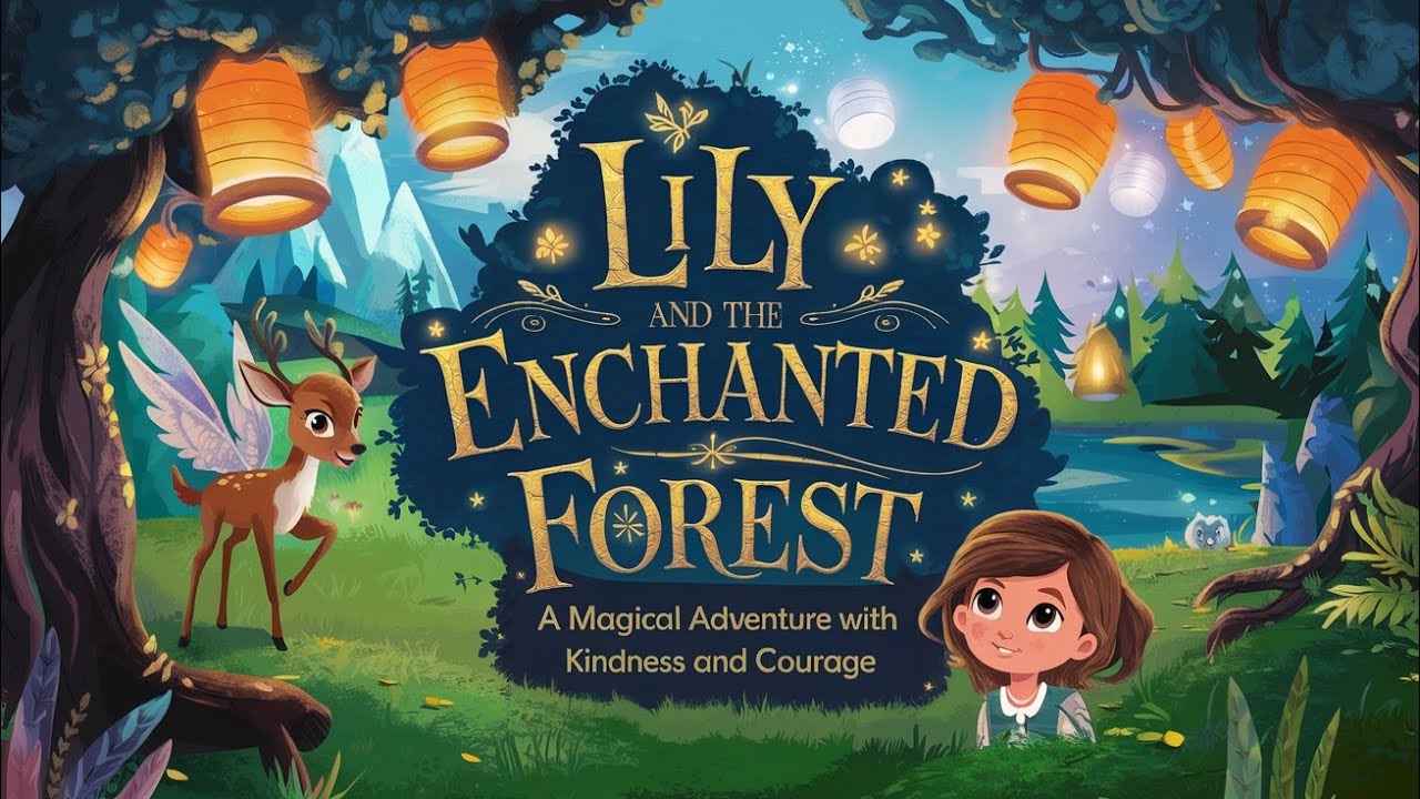 "Lily and the Enchanted Forest Adventure | A Magical Story of Kindness ...