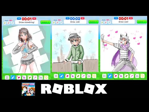 ROBLOX | DRAW ME | 10 Minutes Mode | How to Draw Fast in Pro Server ...