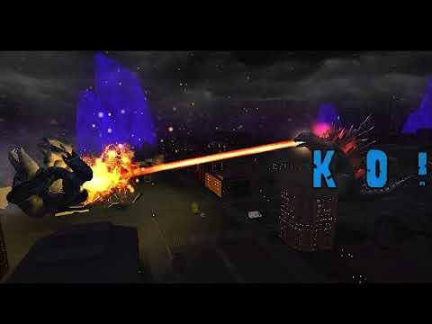 Godzilla 2000 vs Orga - Godzilla Unleashed Final Wars