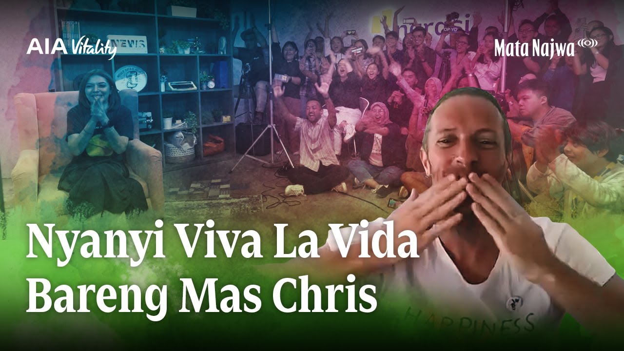 Nyanyi Viva La Vida Bareng Mas Chris | Mata Najwa - YouTube