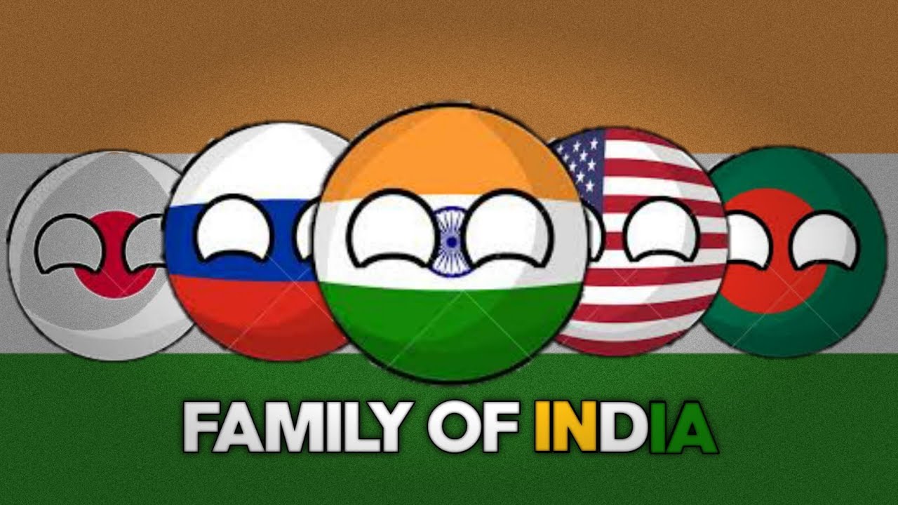 Family of INDIA - Countryballs - YouTube