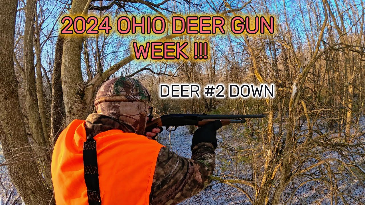 2024 Ohio deer gun week! Deer Down #2 - YouTube