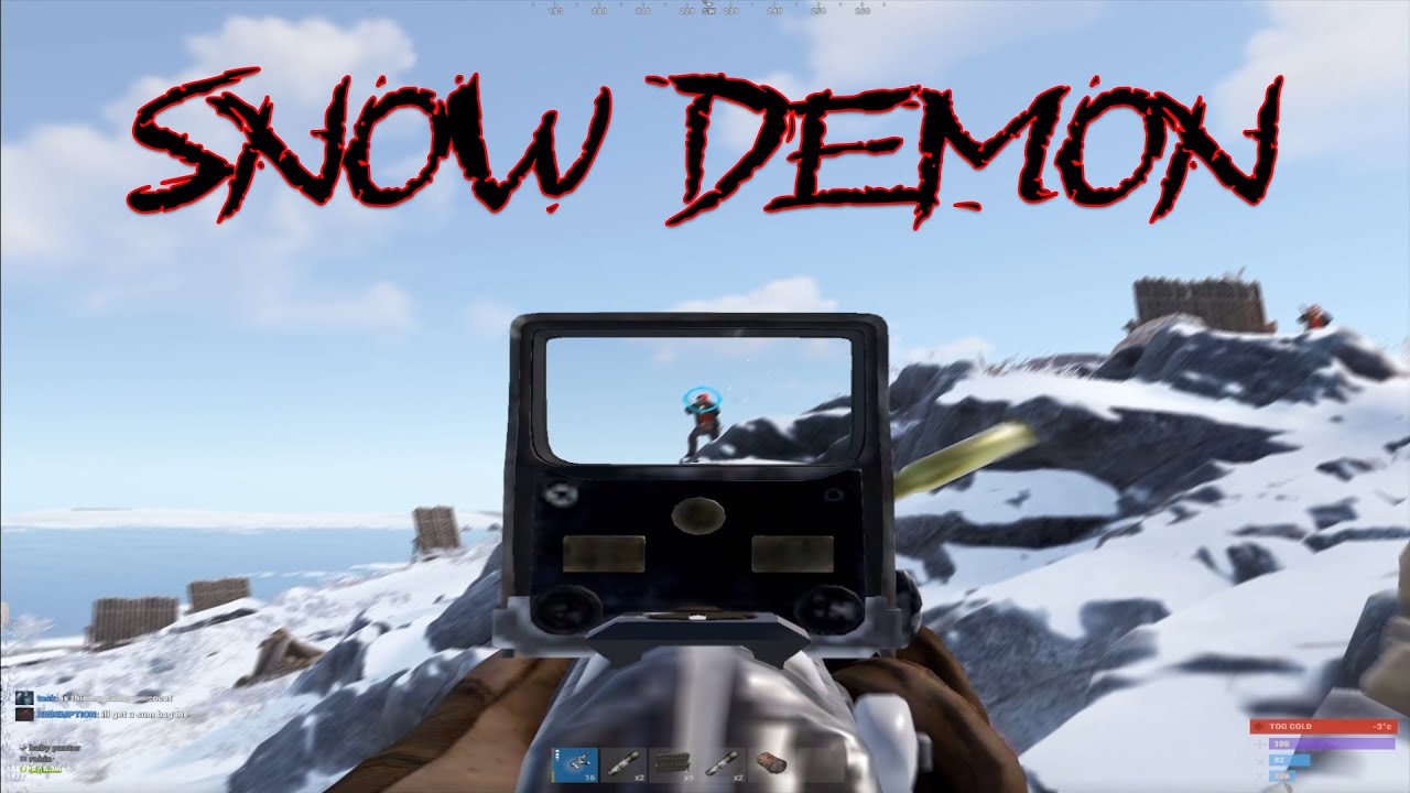SNOW DEMON 😈 | Rust Montage - YouTube