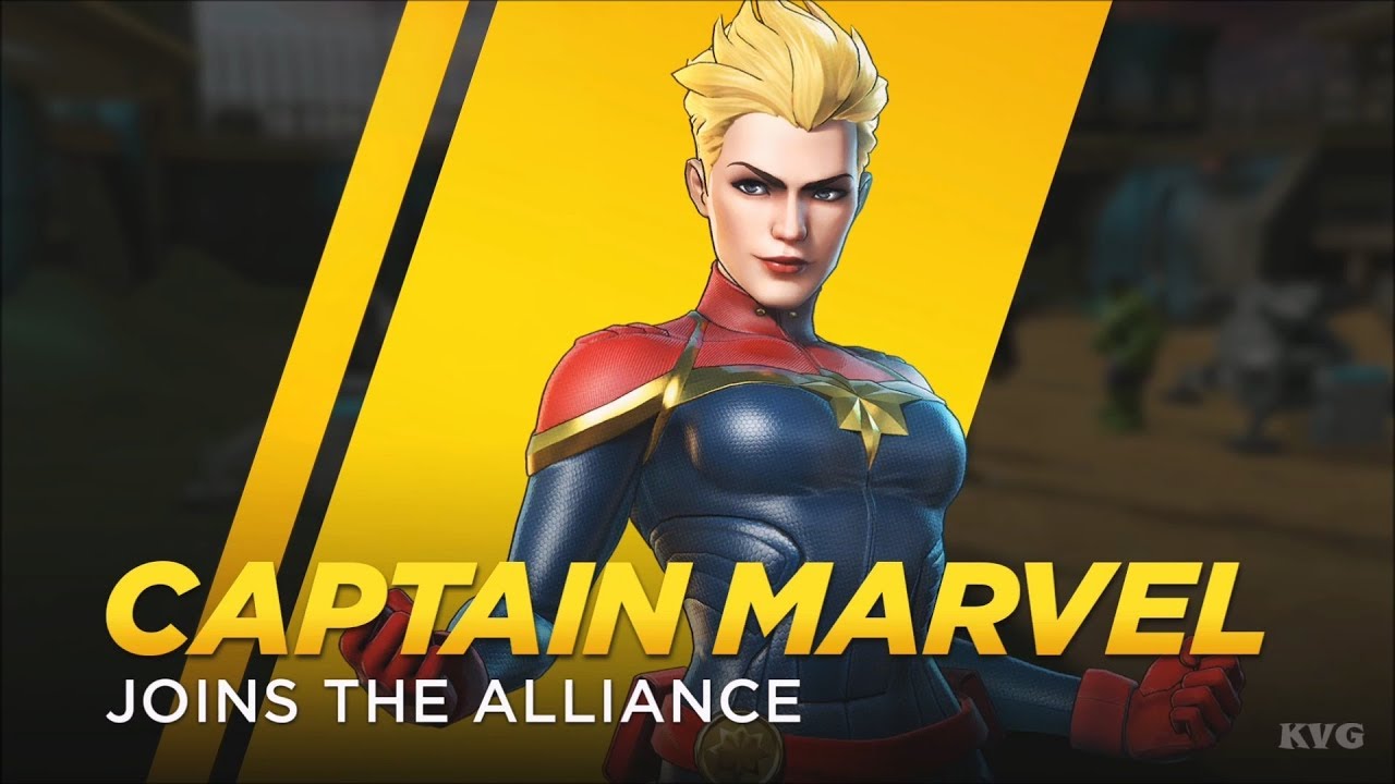 Marvel Ultimate Alliance 3: The Black Order - Captain Marvel Gameplay ...
