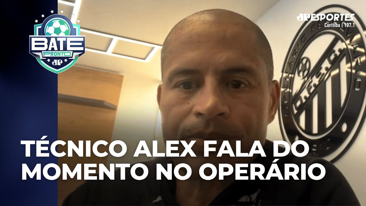 Técnico Alex fala do momento no Operário - YouTube