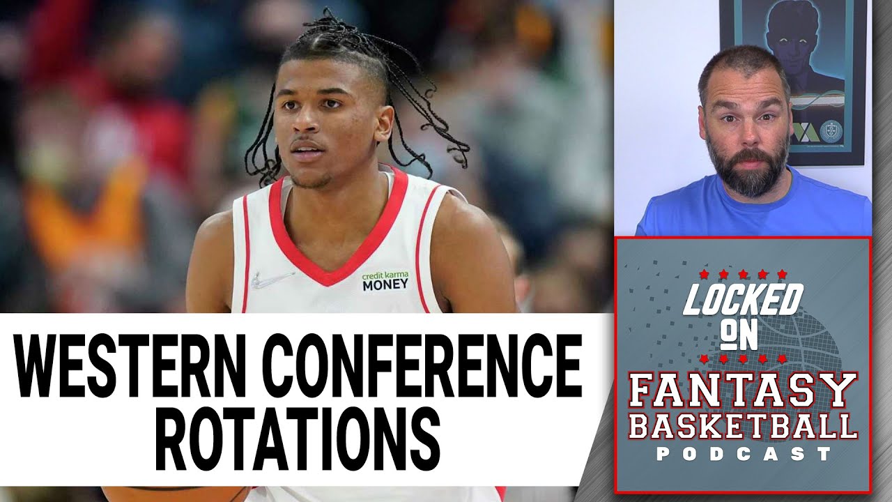 Starting Lineups & Rotations In The NBA's Western Conference - YouTube