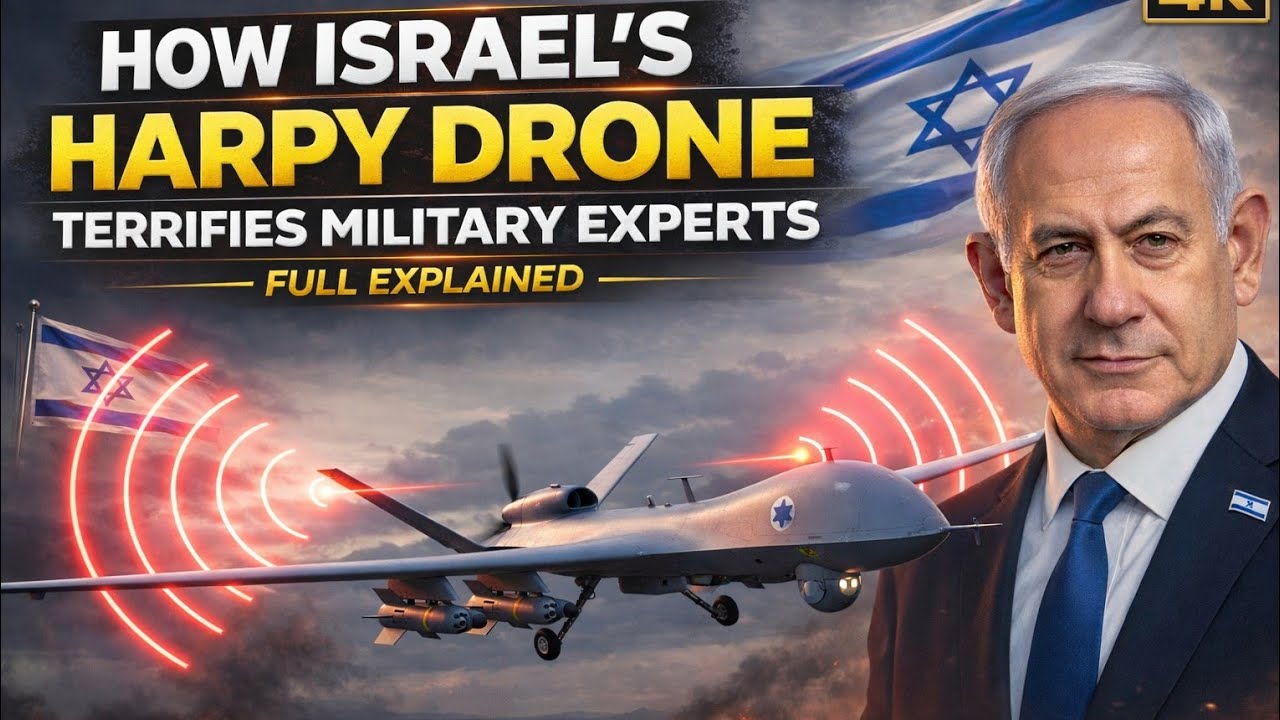 How Israel’s Harpy Drone Terrifies Military Experts | Full Explained ...