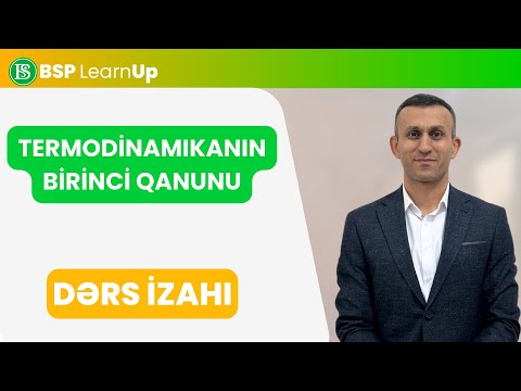 Termodinamikanın birinci qanunu