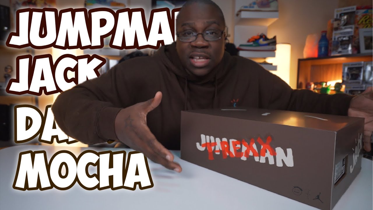 TRAVIS SCOTT: Jumpman Jack “Dark Mocha” SPECIAL BOX!!!!🔥🔥 - YouTube