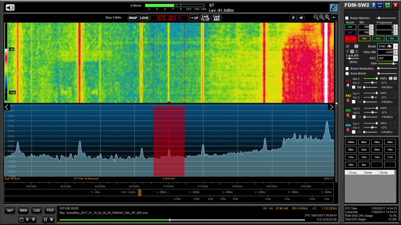 Medium wave DX: WSCR 670 The Score Chicago 670 kHz, heard in Oxford, UK ...