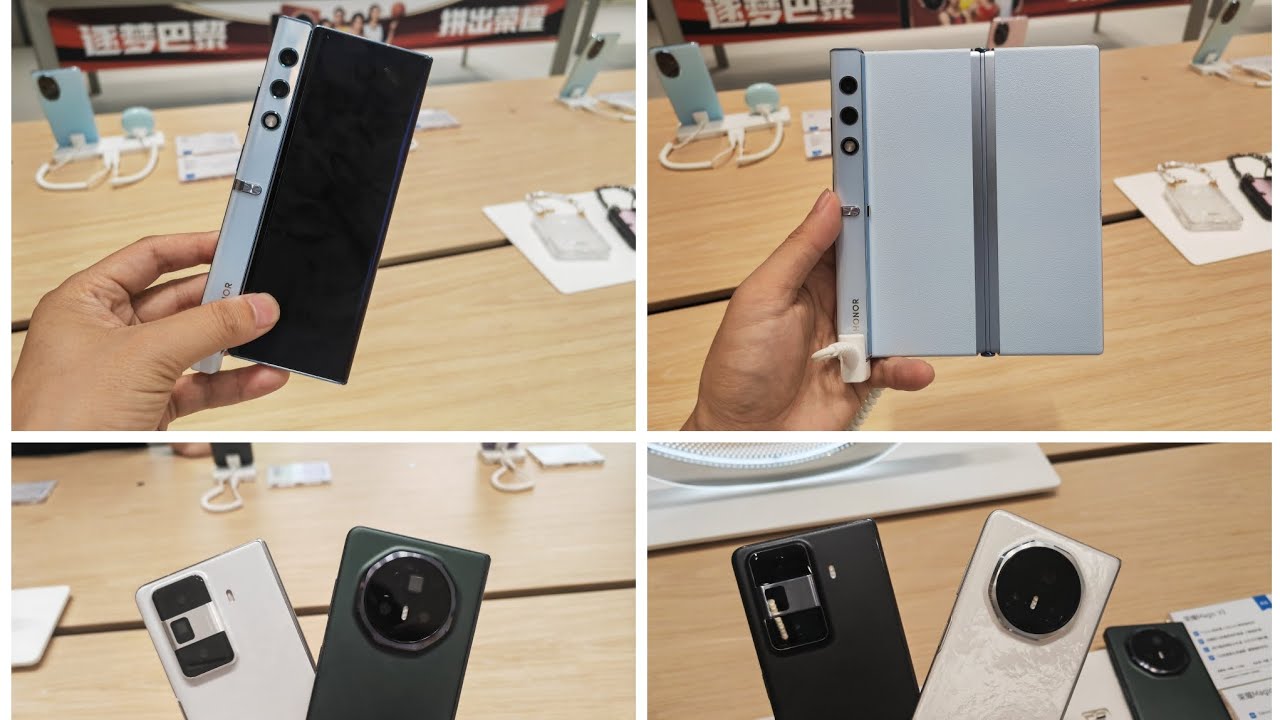 Honor Magic V2, Magic Magic V3 & Magic V Purse Foldable Phone Family ...