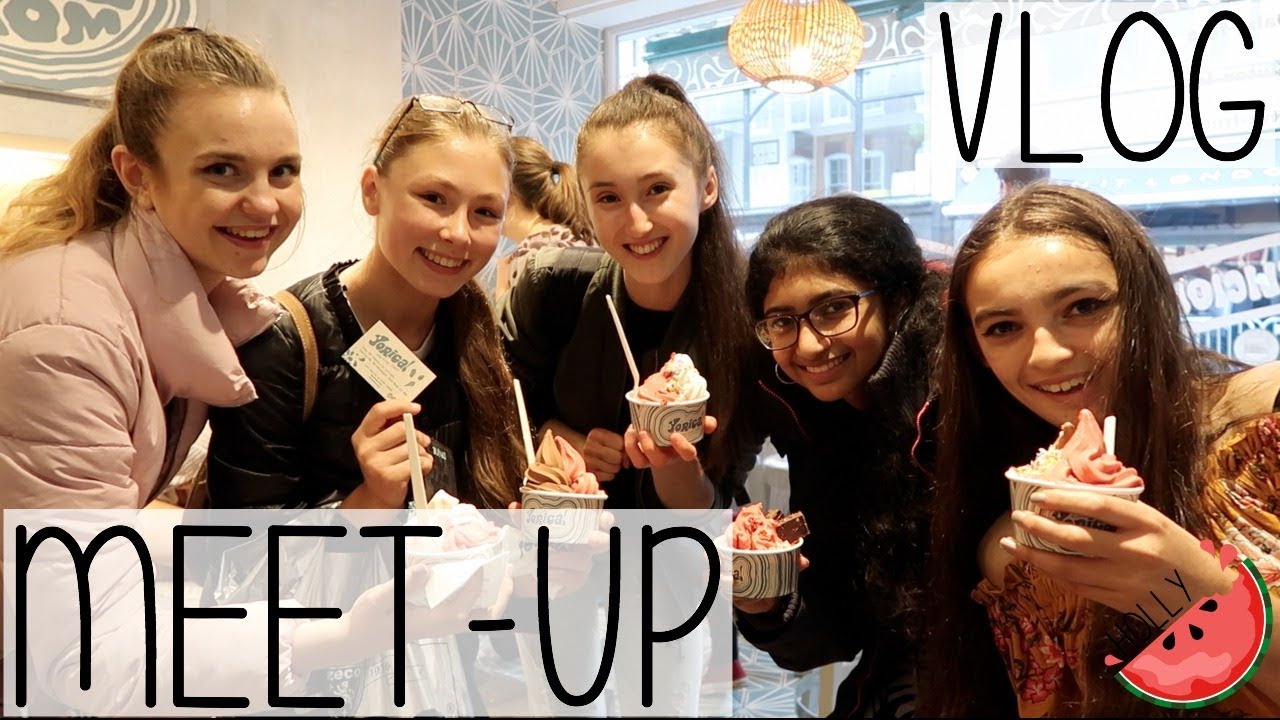 MY FIRST EVER MEET-UP | LONDON VLOG 2017 | HOLLY GABRIELLE - YouTube