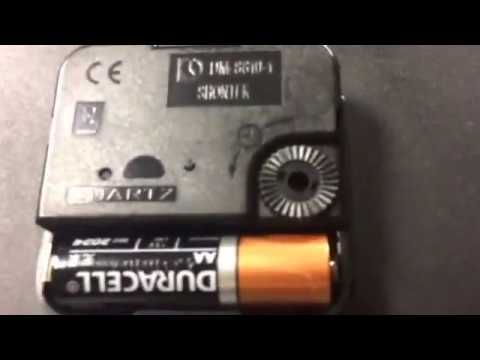 IKEA PUGG wall clock at my Dad's - YouTube