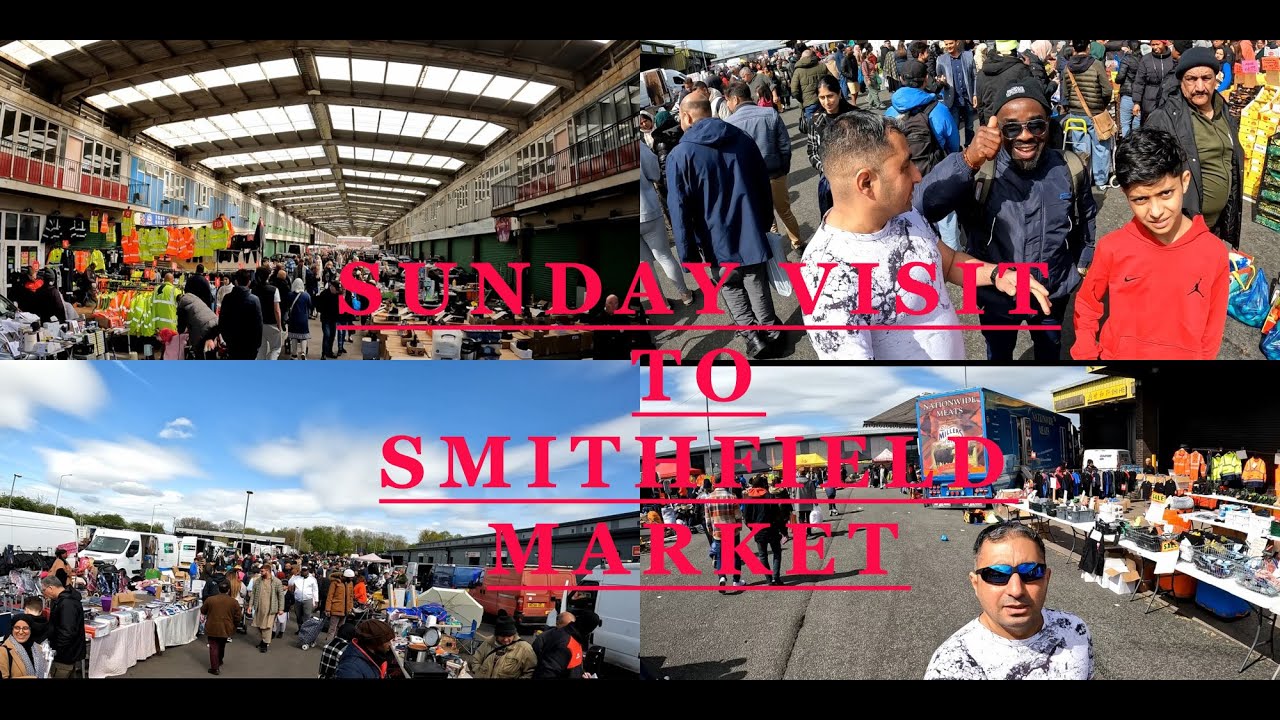 Manchester UK The Famous Smithfield Wholesale Market. Fun, Food ...