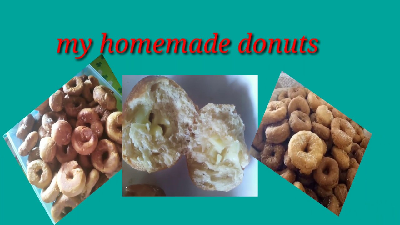 DONUTS SNACK MY HOMEMADE - YouTube