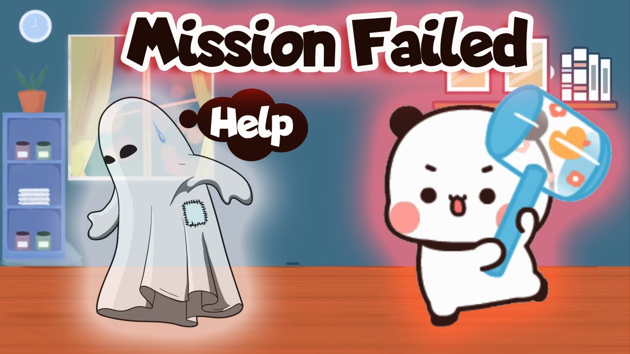 Gomu's Failed Ghost Scare | Bubu Dudu | Goma Peach | Milkmoachabear ...