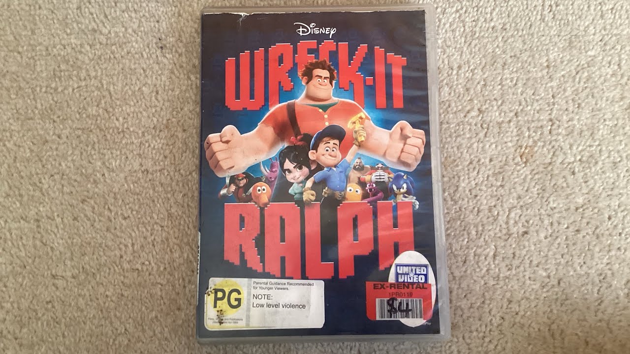 Opening to Wreck It Ralph 2013 DVD - YouTube