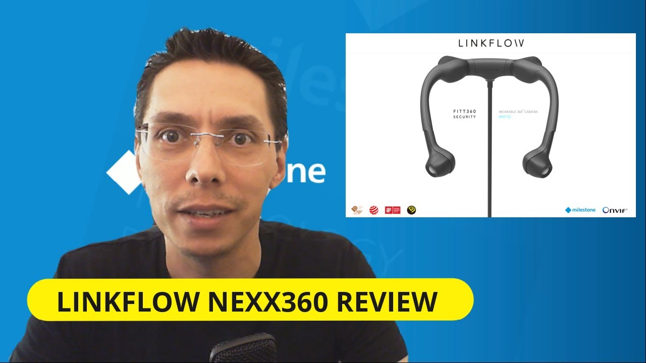 Linkflow Nexx360 live stream body cam review - YouTube