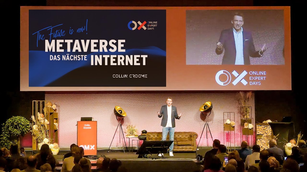 Metaverse Keynote Vortrag von Collin Croome