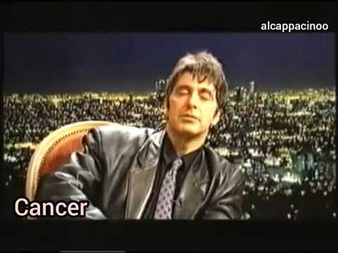 Al Pacino as zodiac signs - YouTube