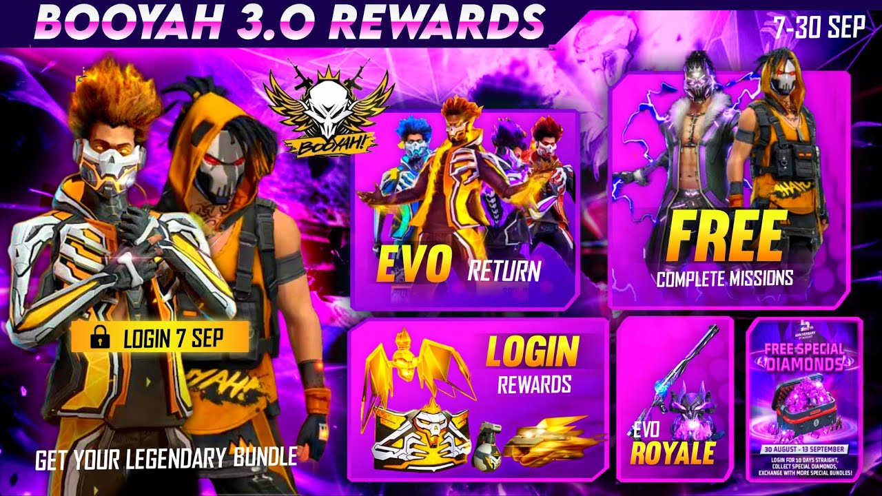 BOOYAH EVENT FREE FIRE 🤯| FREE FIRE NEW EVENT | FREE FIRE BOOYAH EVENT ...