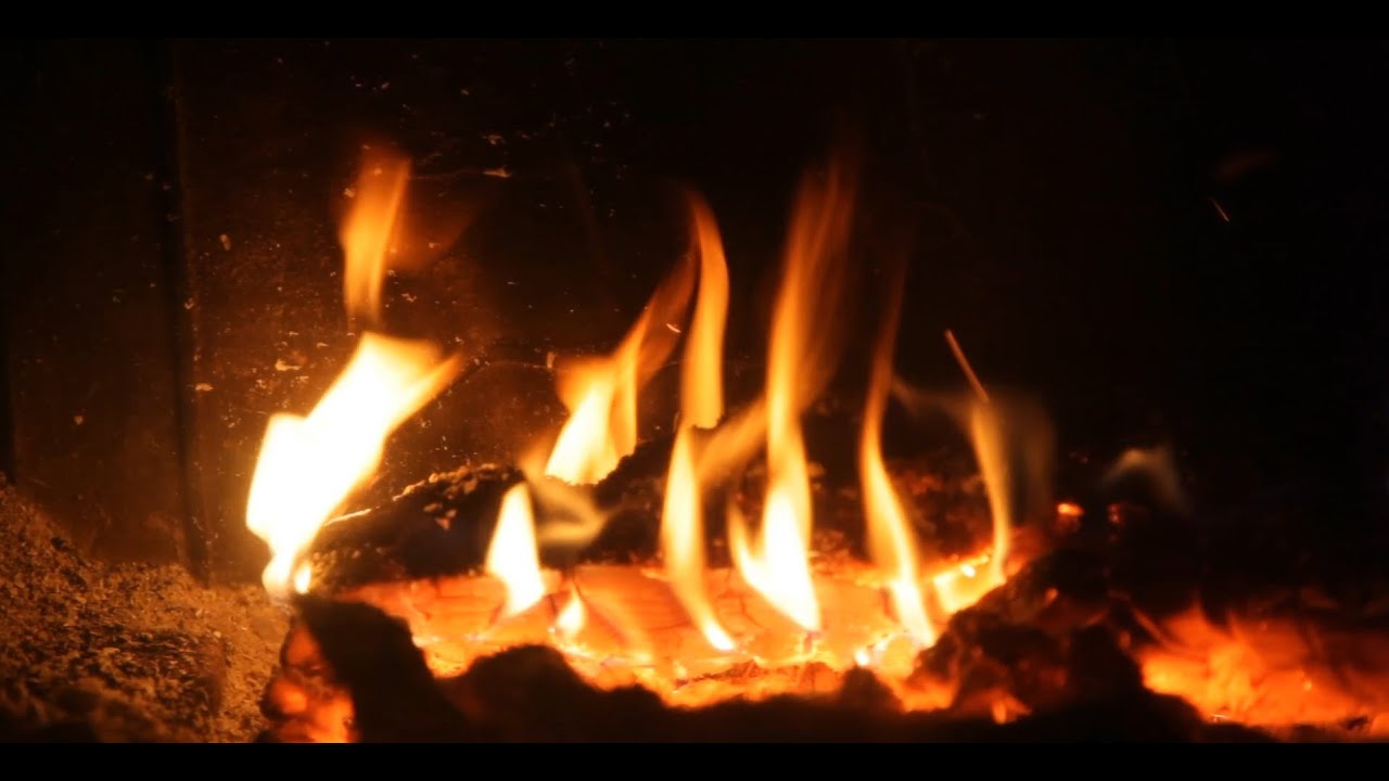 4K Cozy Wood Fire Ambience: Crackling Flames for Deep Relaxation - YouTube