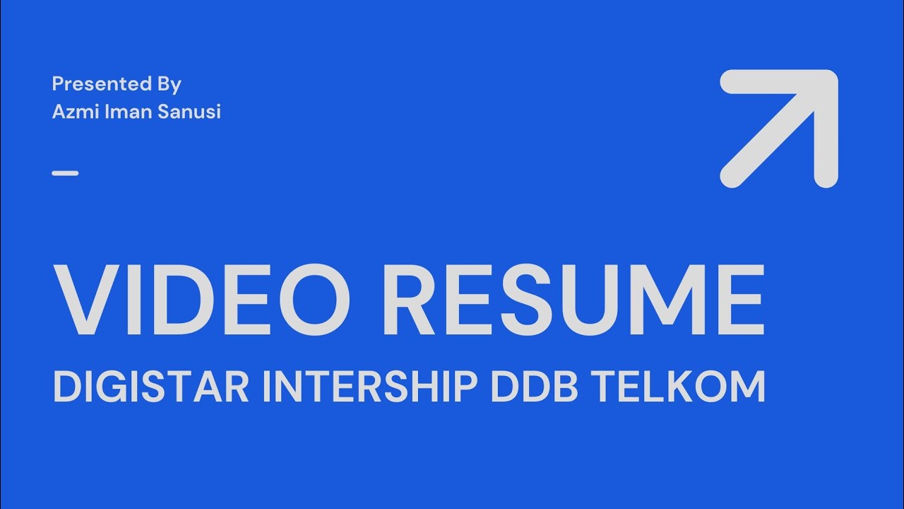 PERSONAL VIDEO PROFIL || Azmi Iman Sanusi || Personal Branding - YouTube