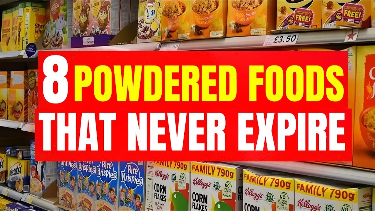 8 Powdered Foods That LAST FOREVER! (30+ Year Shelf Life) - YouTube