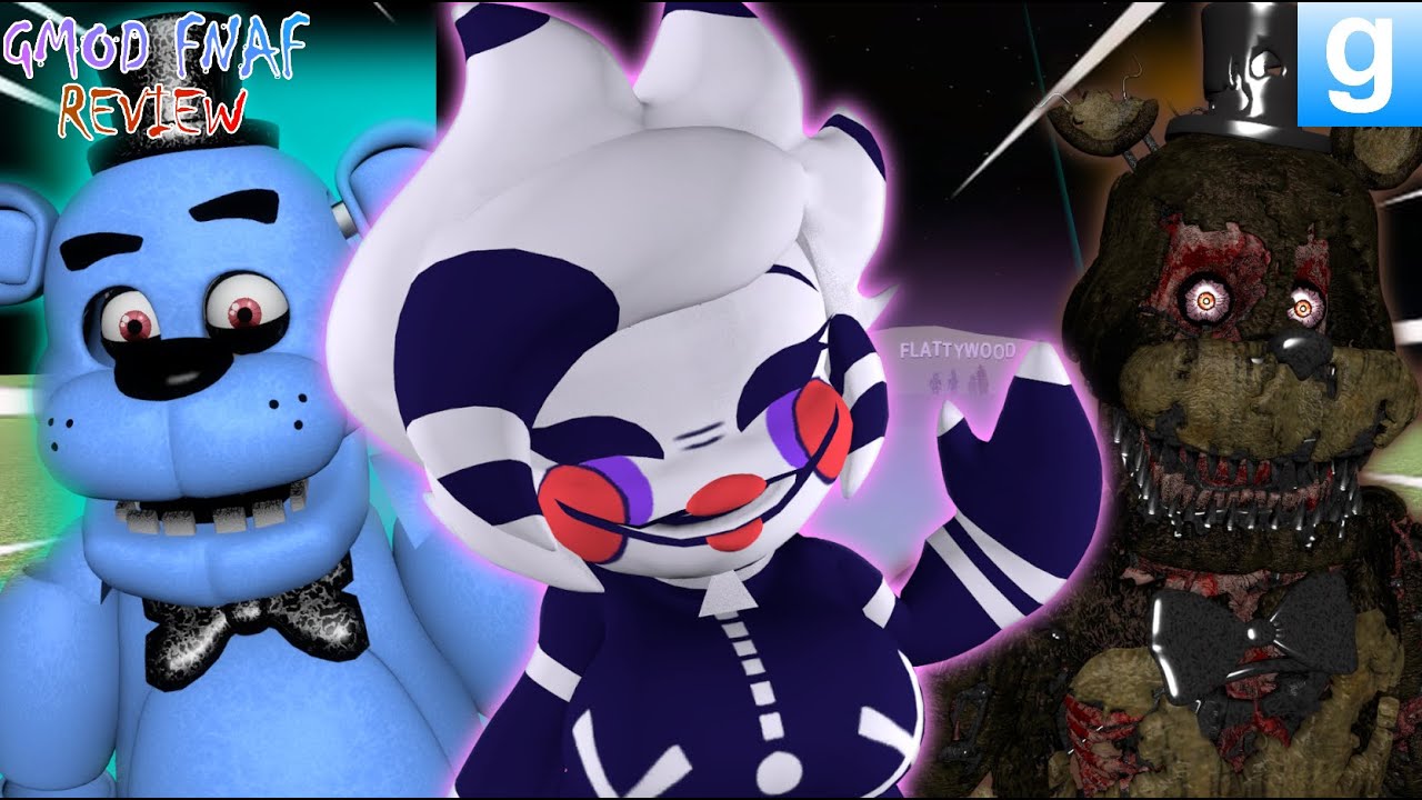 GMOD FNAF|Brand New Five Nights At Freddy's Ragdolls,FNAF 4 Rewritten ...
