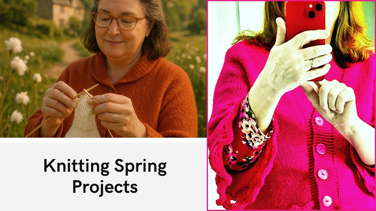 MARCH: Knitting Projects for When Spring Arrives in Orkney! - YouTube