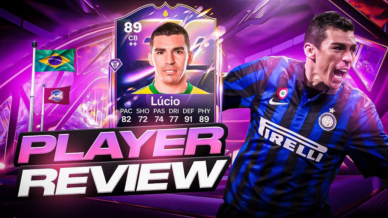 89 HERO LÚCIO PLAYER REVIEW - EA FC 26 ULTIMATE TEAM - YouTube